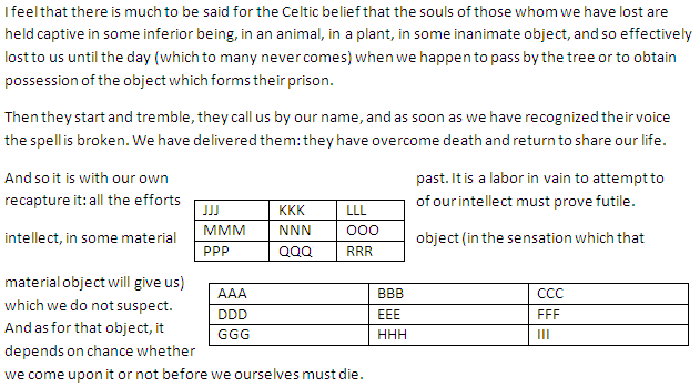 Office Open XML (OOXML) - Word Processing - Floating Tables and Table Overlap