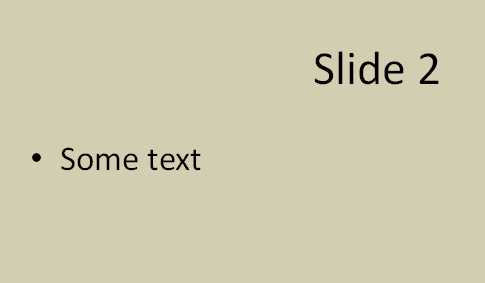 Office Open XML (OOXML) - Presentations - Slides - Properties - Background